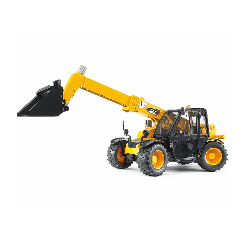 Bruder 1:16 Scale Caterpillar Telehandler Yellow Construction Vehicle