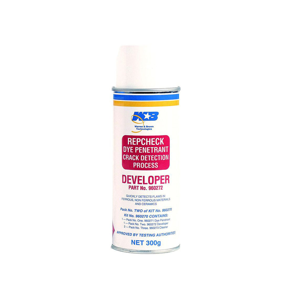 Warren & Brown Detection Developer Aerosol Can 340g
