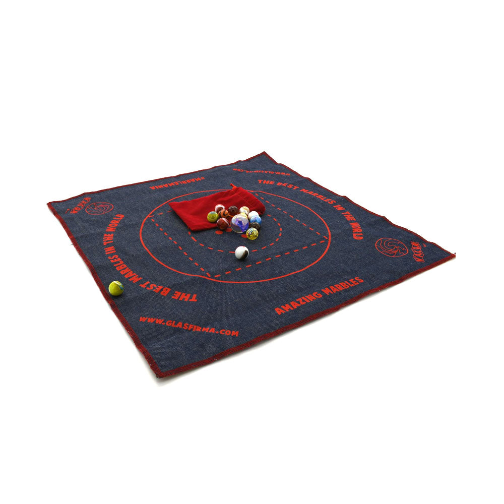 Vacor Marbles Table Top Game Mat & Marble Set Convenient For Layout An