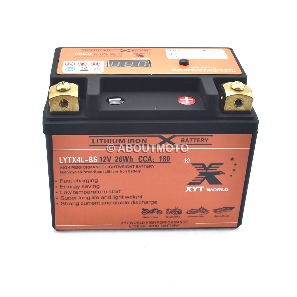 LYTX4L-BS Motorcyle Lithium Battery For KTM SX-F 250 350 450 Honda Kaw