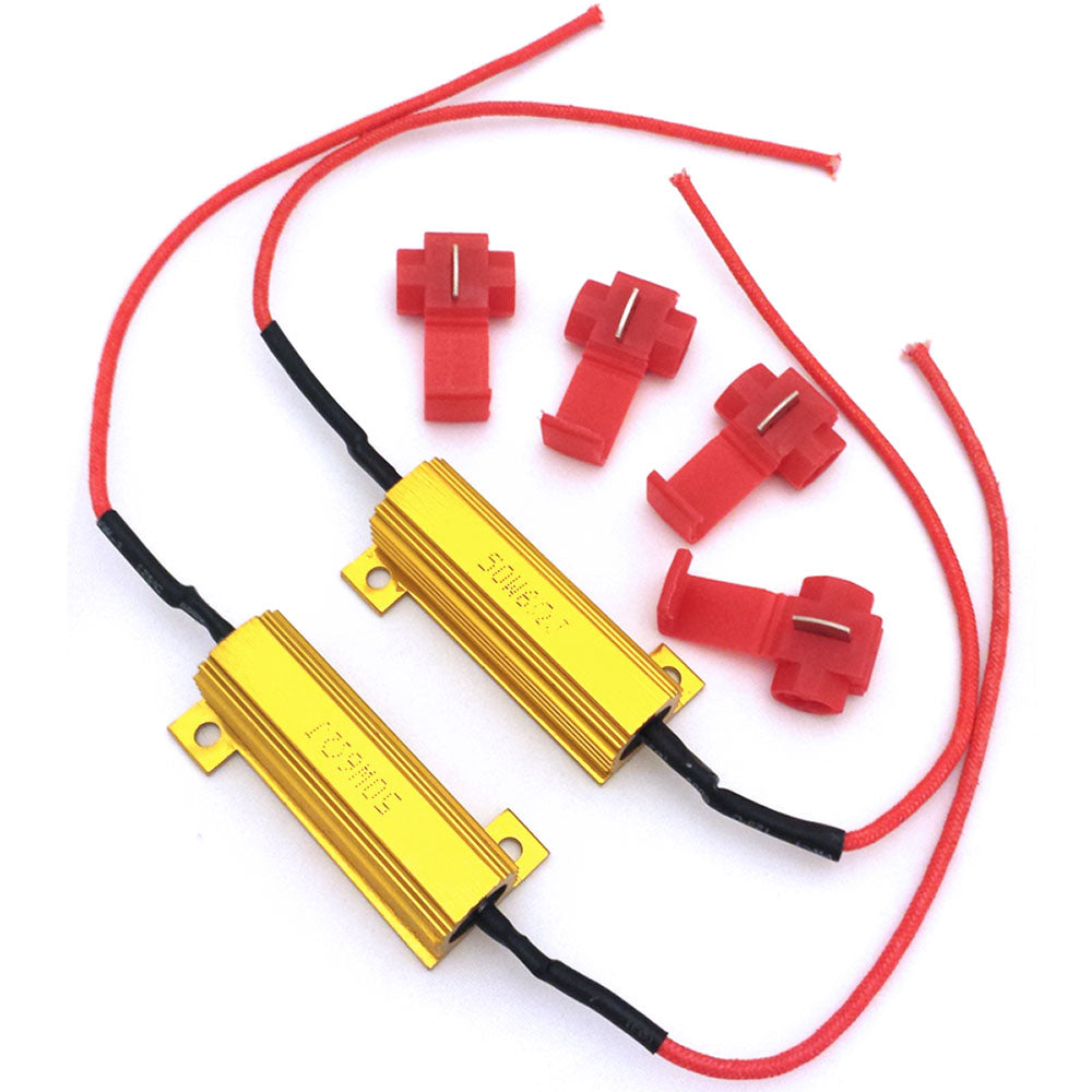 Motorcycle Load Resistors Led Turn Signal Flash Rate Indicators Contro