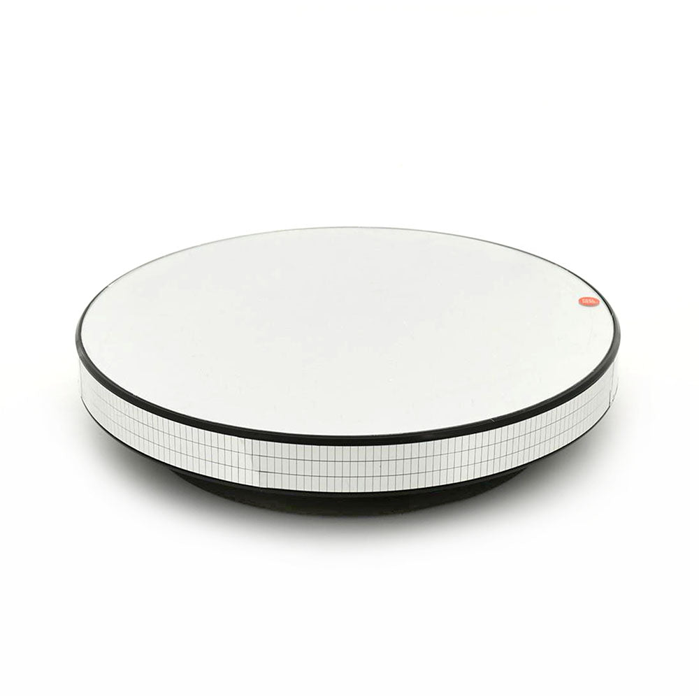 Rotary Turntable 360° Mirrored 10" Motorised USB & Battery Powered For